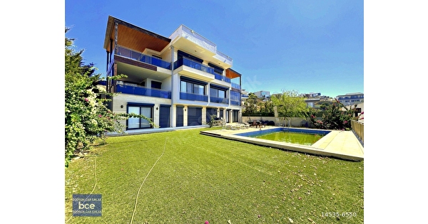 ADABÜKÜ MAYAKOYU DENİZE SIFIR ÖZEL MÜLK; 550 m2 İÇİNDE 8+3 VİLLA ...