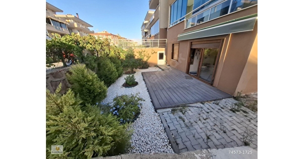 BURÇİN EMLAKTAN EŞYALI SATILIK BAHÇELİ DAİRE 74573-1725 | hepsiemlak