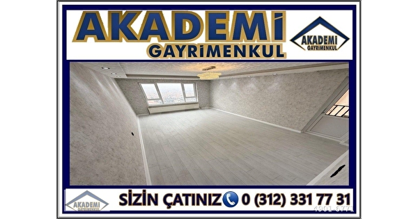 AKADEMİDEN SANATORYUM HASTANESİNE 600 METRE ANKARA MANZARALI 3+1 4901 ...