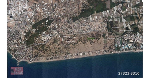 LARA TURİZM YOLU ÜZERİNDE 1018m2 YARI TİCARİ SATILIK ARSA 68 000 000 ...