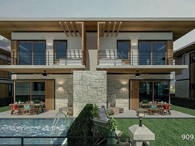 Avm Bölgesi Özel Havuzlu Sıfır 4+1 Dublex Villa