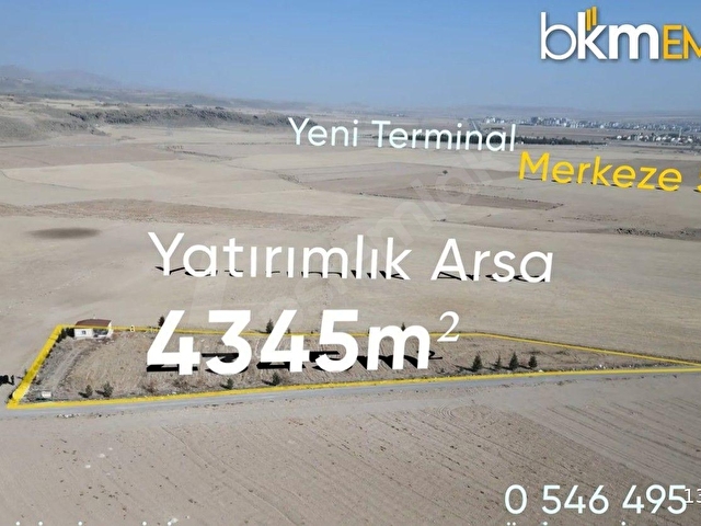 Gerçek Yatırım Fırsatı 4350 M2 Yeni Projeye Sınır Tarla Ayrıntılar ...