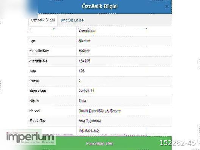 Çanakkale Merkez Kum Kale Limanının Yanı Deniz Manzaralı Tarla