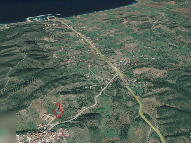 Epa Datça'dan Karaköy'de Plan İçinde Yolu Olan Yatırımlık Tarla