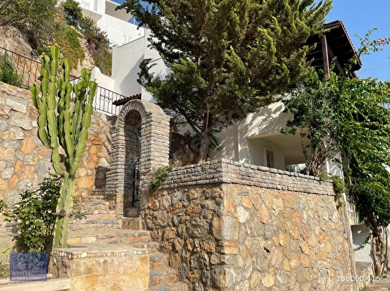 Bodrum Merkez Deniz Manzaralı Bahçeli Müstakil Villa 138060-415 ...