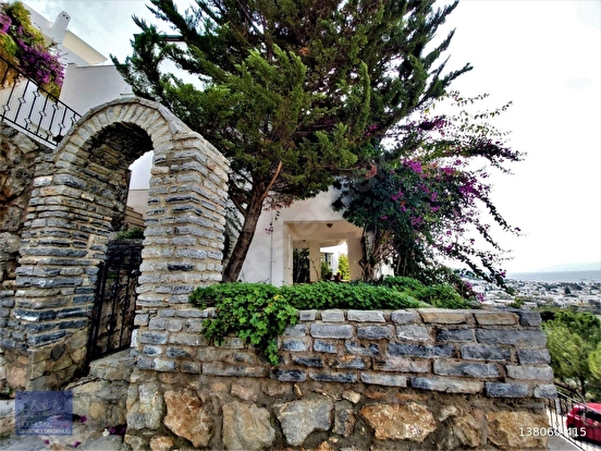 Bodrum Merkez Deniz Manzaralı Bahçeli Müstakil Villa 138060-415 ...