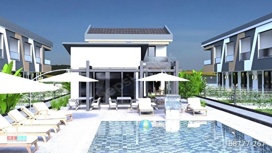 90 Square Meters Villa For Sale in Manavgat, Antalya | hepsiemlak