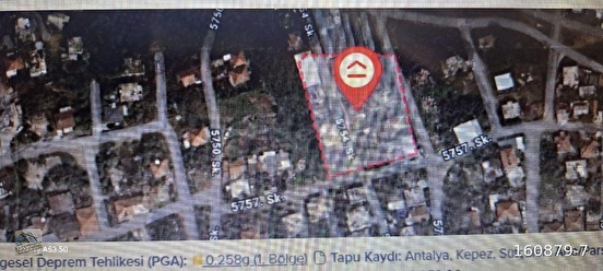 SATILIK İMARLI HİSSELİ ARSA – ANTALYA KEPEZ SÜTÇÜLER MAHALLESİ 160879-7 ...