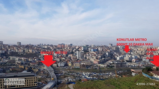 SAHİBİNDN BOŞ LÜKS SİTEDE FUL OTOPAKRLI METRO 5 DK BAGLAR CD 43996 ...