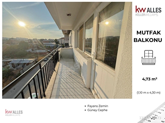 90 Square Meters Apartment For Sale in Odunpazarı, Eskisehir | hepsiemlak