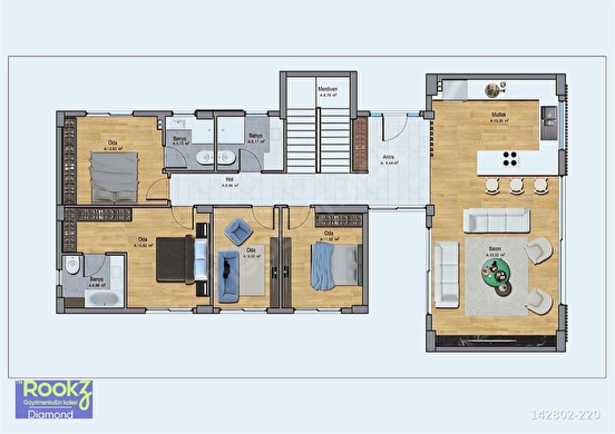 İzmir Urla Kalabak Site İçi Müstakil Havuzlu 6+1 Satılık Villa 142802 ...