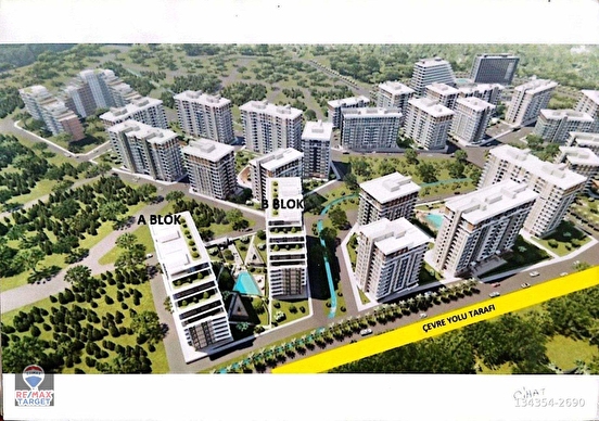 UZUNDERE 4. ETAP B BLOK 1+1 KOOPERATIF HISSESI 134354-2690 | hepsiemlak