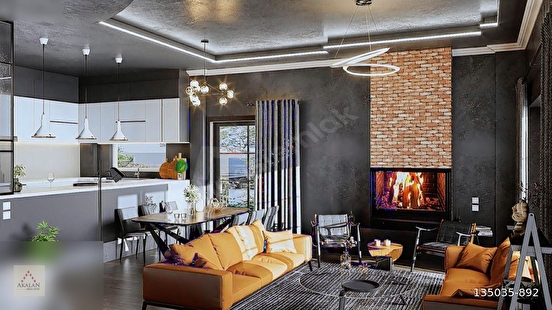 AKALAN MURAT dan TAFLAN'da DENİZE YÜRÜME MESAFESİ VİLLA 135035-892 | hepsiemlak