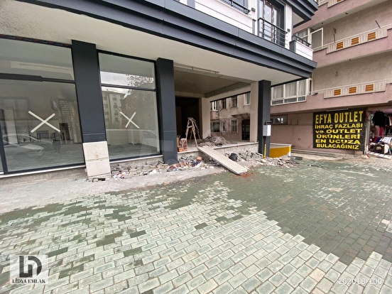 LİDYA EMLAK'tan 150m2 Depolı Sıfır Bina Kombili Kiralık Dükkan 162018 ...
