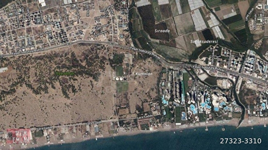 LARA TURİZM YOLU ÜZERİNDE 1018m2 YARI TİCARİ SATILIK ARSA 62000 000 ...