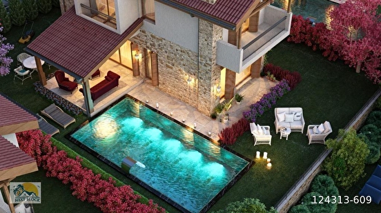 NEXTBLOCK GAYRİMENKUL'DEN LANSMANA ÖZEL KÖY EVİ TADINDA VİLLA 124313-609 | hepsiemlak