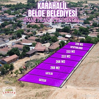 Babaeski KaraHalil Belde Belediyesinde imar planı içerisinde satılık ...