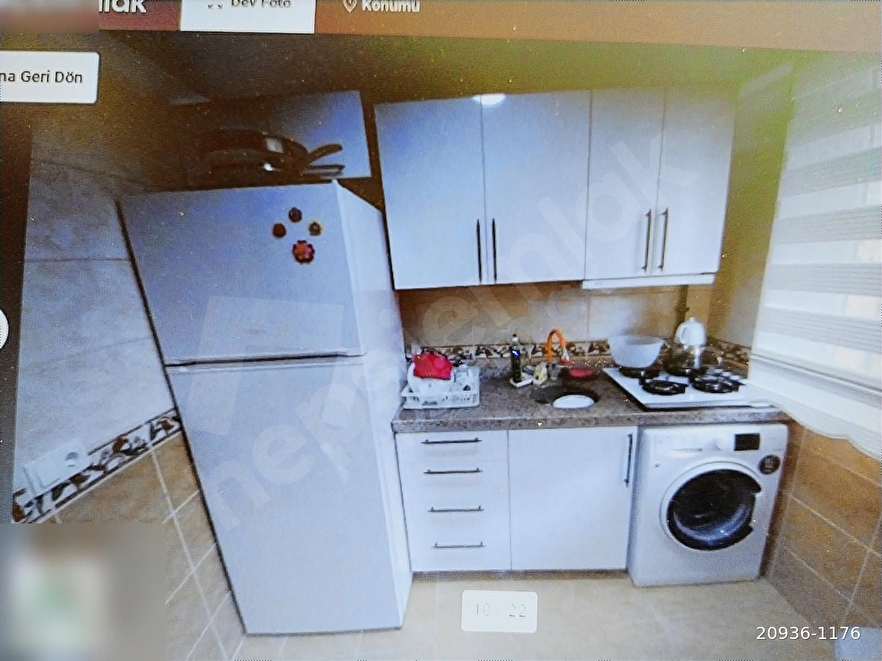 CUMHURİYET MAH 2+1 ODA 75 M2 EŞYALI KİRACILI BAHÇE KAT DAİRE 20936-1176 ...