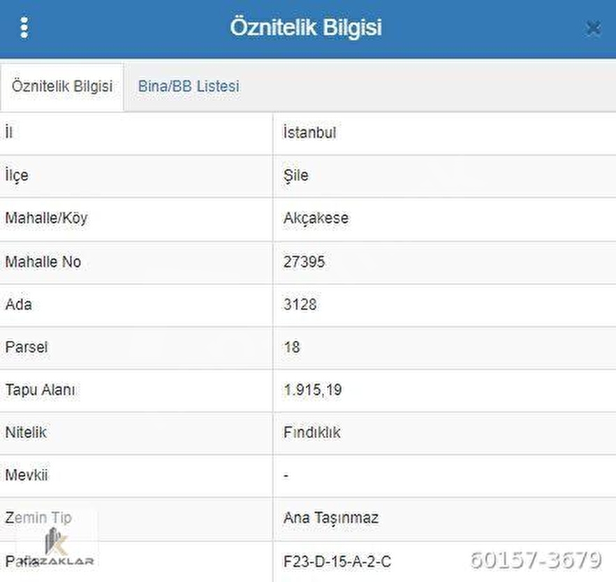 Şile Akçakese’de Satılık 0.35 İmarlı Deniz Manzaralı Arsa 60157-3679 ...